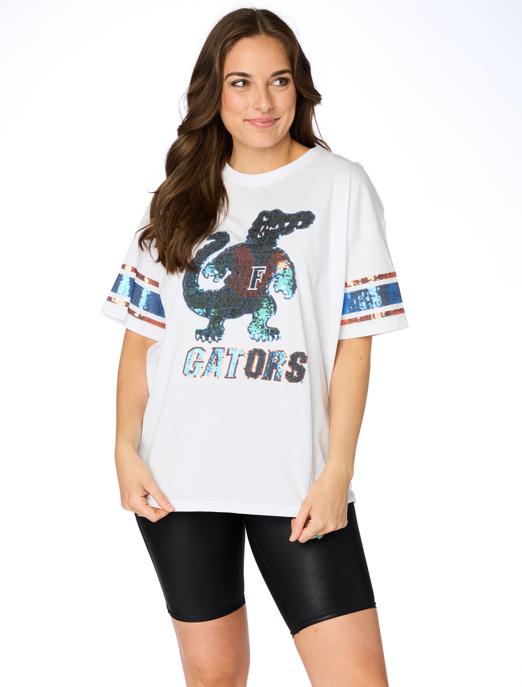 The Gators Sequin Grand Tee – Stewart Simmons