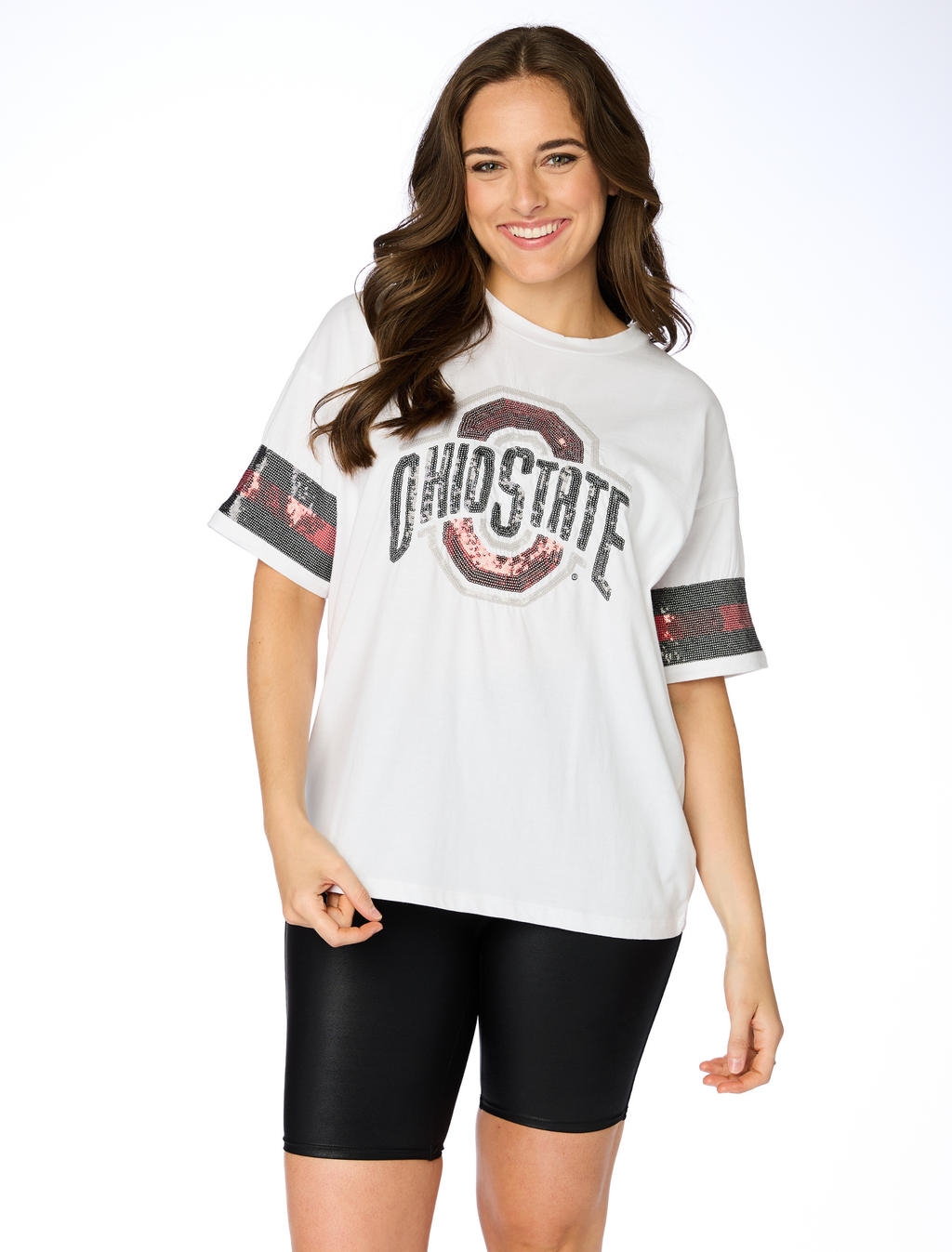 The Ohio State Sequin Grand Tee – Stewart Simmons
