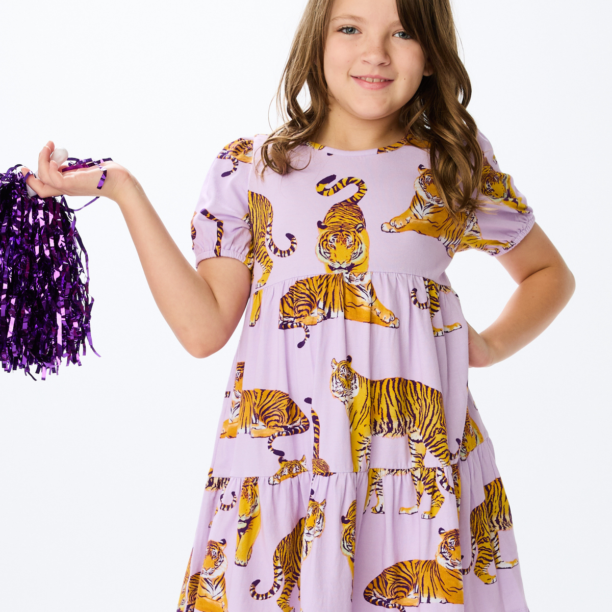 The LSU Tigers Girls Tiered Dress – Stewart Simmons