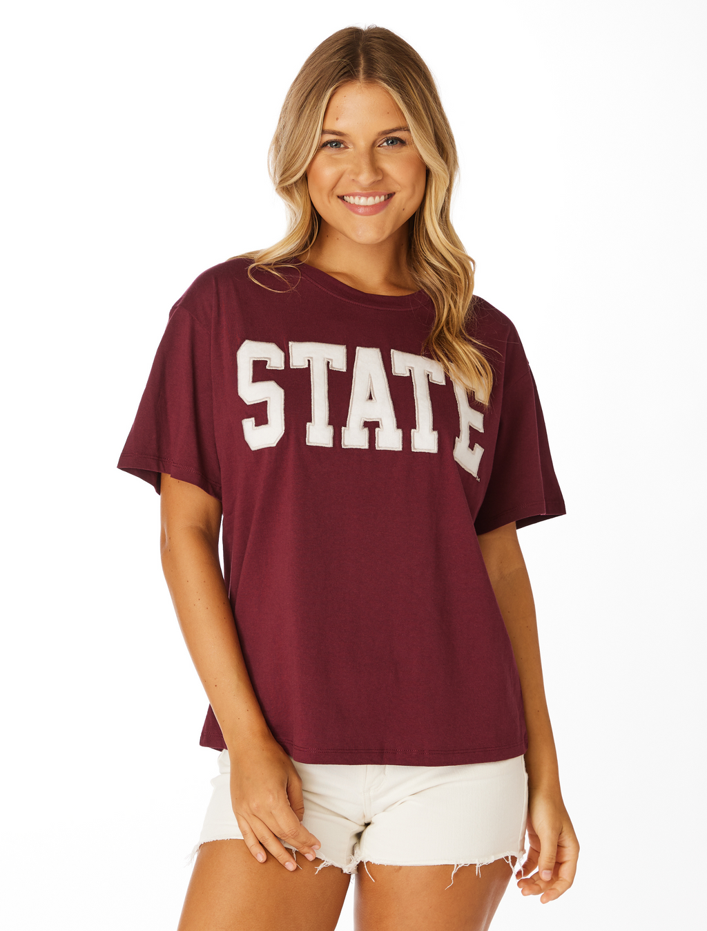 The State Varsity Boyfriend Tee – Stewart Simmons