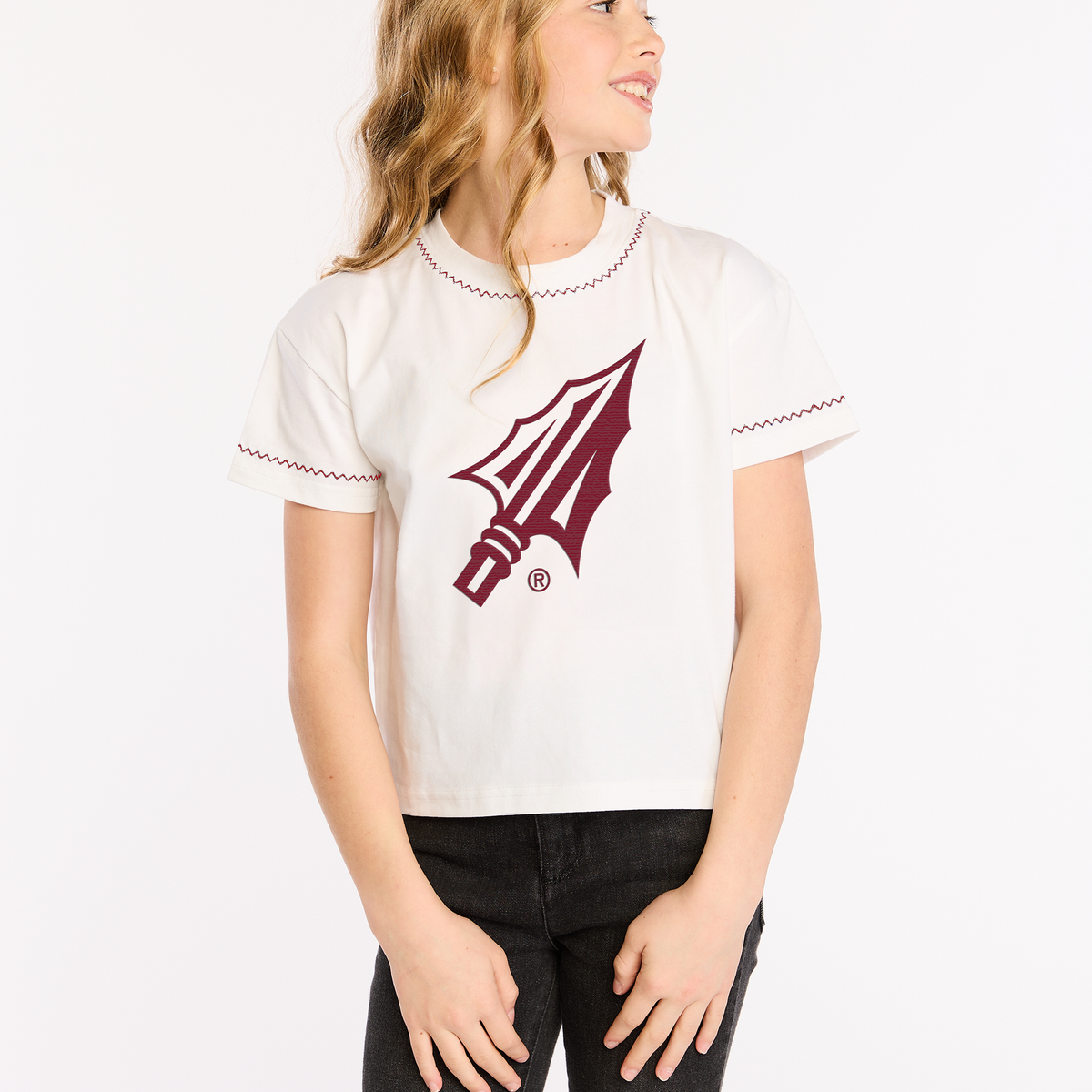 Girls Game Day Embroidered Tee – Stewart Simmons